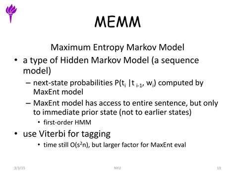 maximum entropy models and feature engineering csci ga ppt download