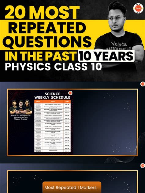 20 Most Repeated Pyqs Physics Class 10 Download Free Pdf Alternating Current Refractive Index