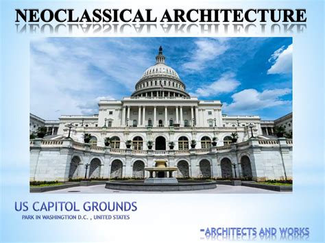 Neoclassical Architecture Pptx Architectural Aspects Parameters And