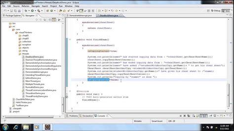 Java Hindi Tutorial Java Thread Java Thread Deadlock Demonstration