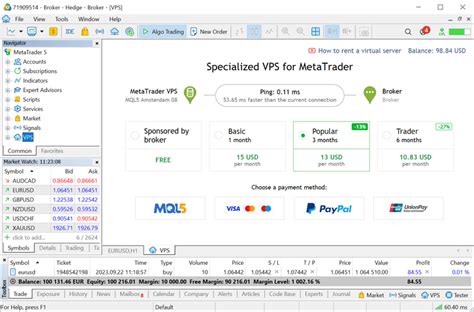 量化交易软件首次启动metatrader Vpsmytrader 量化平台 Csdn博客