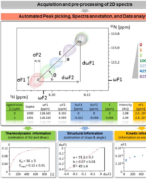 Workflow Implemented In Interact To Analyze 2d Nmr Experiments Nmr