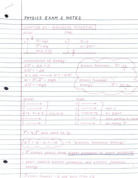 Physics II Exam Notes PHYS Studocu
