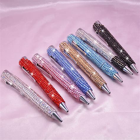 Good Price Diamond Ball Pen Inflatable Lighter Adjustable Red Flame Butane Gas Creative Write