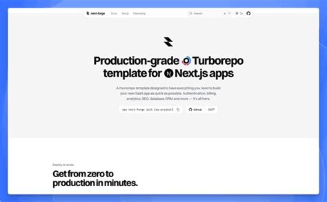 production grade turborepo template for next js apps