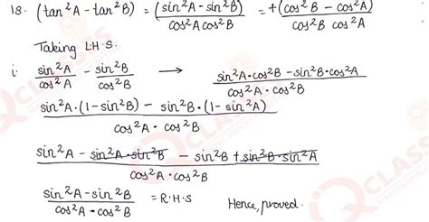 Class10 Cbse Maths Important Questions Chapter Introduction To Trigonometry