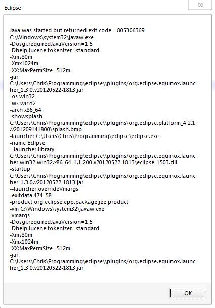 Java Eclipse Juno Constant Crash 805306369 When Highlighting