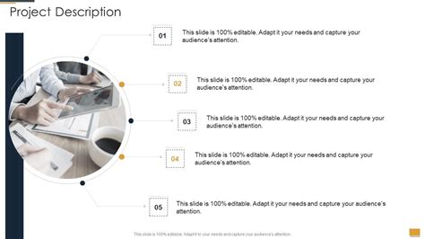 Project Ideation And Administration Project Description Ppt Ideas