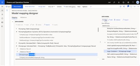 전자 보고 공식에 지원되는 복합 데이터 유형 Finance And Operations Dynamics 365 Microsoft Learn