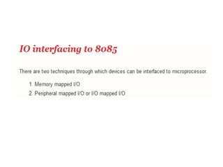 Lecture PART Memory Interfacing Pptx