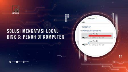 6 Cara Mengatasi Local Disk C Penuh Dan PC Jadi Lemot