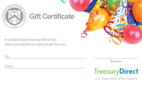 Treasury Bond Certificate