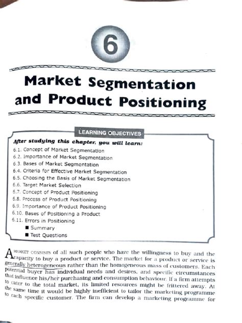 Segmentation Pom Pdf Marketing Market Segmentation