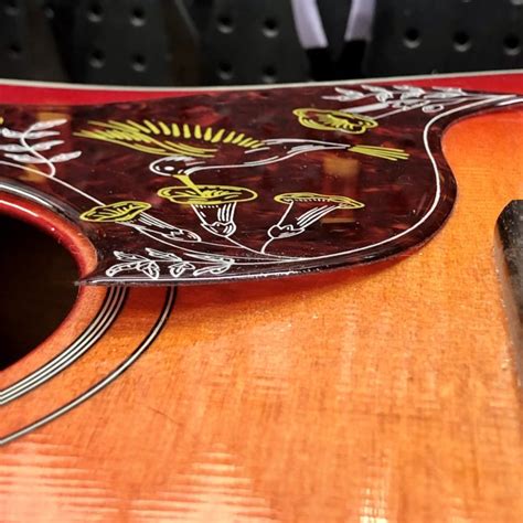 Gibson Hummingbird And J 200 Pickguards Calico Guitarworks