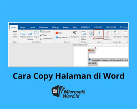 4 Cara Copy Halaman Di Word Ke Word Yang Sama And Lain