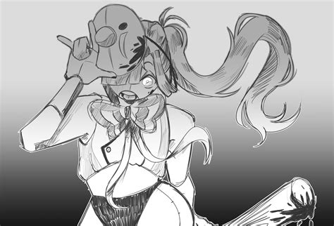 Artstation Killing Clown Girl