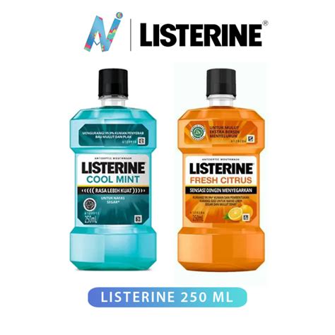 All In Fun Obat Kumur Penyegar Mulut 250 Ml Listerine Antiseptic