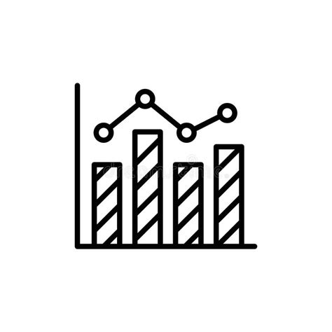 Statistical Chart Icon Ideal For Data Analysis And Reports Stock Illustration Illustration Of