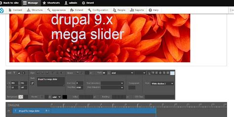 mega slider for drupal 9 by tokenpanel codester
