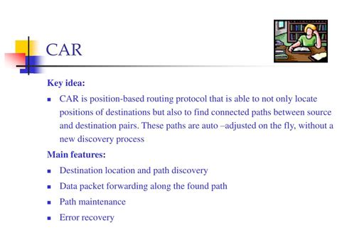 Ppt Connectivity Aware Routing Car In Vehicular Ad Hoc Networks Powerpoint Presentation Id