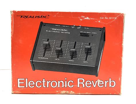 Realistic Radio Shack Vintage Circuitbent Analog Echo Reverb Canada