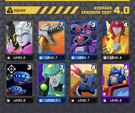Latest Squad Thoughts R Transformerstactical