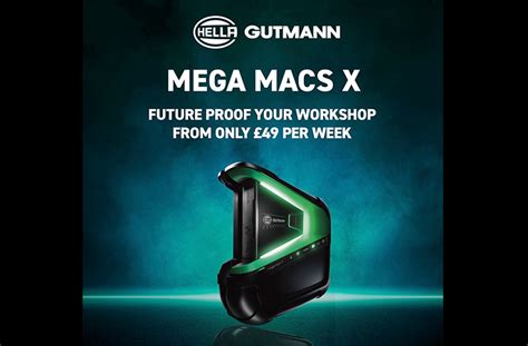 hella gutmann extends mega macs x finance offer garage wire