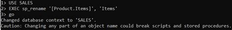 在 Sql Server 中重命名表 知乎