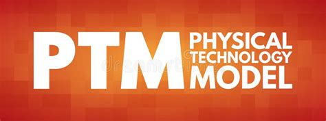Ptm Physical Technology Model Arrangement Of Physical Elements That Provides The Solution For