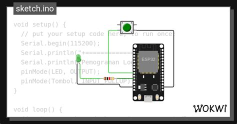 Program Logika Wokwi Esp32 Stm32 Arduino Simulator