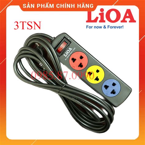 Ổ Cắm Điện LiOA Kéo Dài Phổ Thông Giá Rẻ 3 Lỗ 4 Lỗ 5 Lỗ 6 Lỗ 3m 5m Shopee Việt Nam