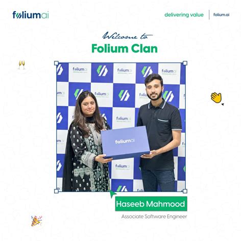 Folium Ai On Linkedin Newjoiner Welcometotheteam Foliumai Techteam