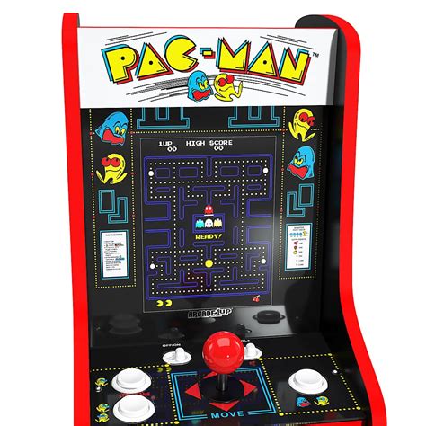 Best Buy Arcade1up Pac Man Counter Cade 1 Player With Lit Marque Pac C