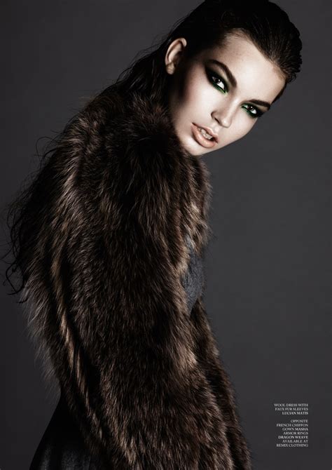 Gaby Gets Glam For Lily Lilac In Factice Shoot Fashion Gone Rogue