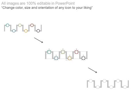 Sequential Timeline With Years For Target Management Powerpoint Slides