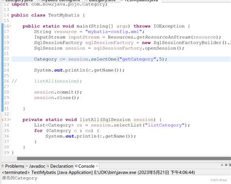 第十章 Mybatis作业 Csdn博客