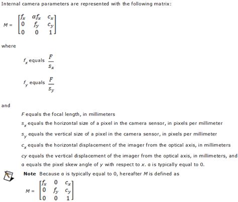 camera extrinsic parameters in stereo vision calibration and get