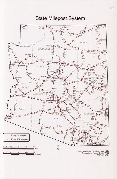 State Milepost System 2003 Arizona Memory Project