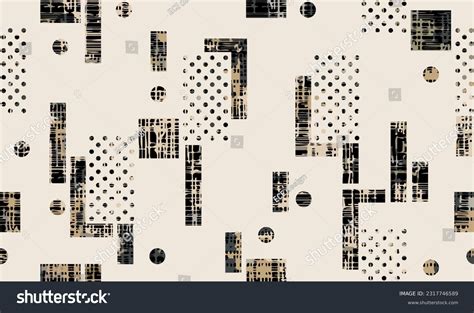 Seamless Abstract Geometric Pattern Vector Illustration Stock Vector Royalty Free 2317746589