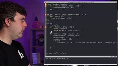 Async Await And Promises In Express For Node Js
