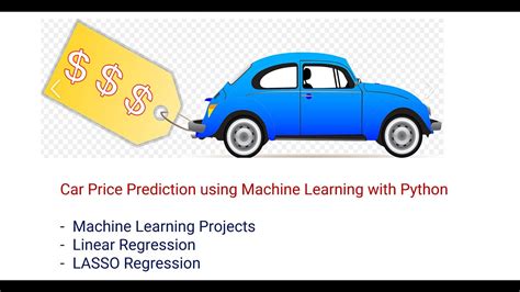 Car Price Prediction With Python Machine Learning Projects Linear Regression Lasso