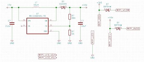 Power Interfacing A MIPI DSI Dislay Electrical Engineering Stack Exchange