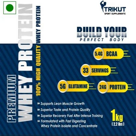 Premium Whey Protein 1 Kg At ₹ 999 In Mumbai Id 2850341475855