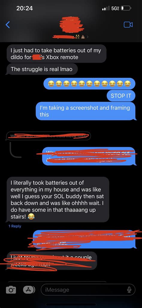 Texts From My Sister The Journey Of Two Batteries From One Dildo To An