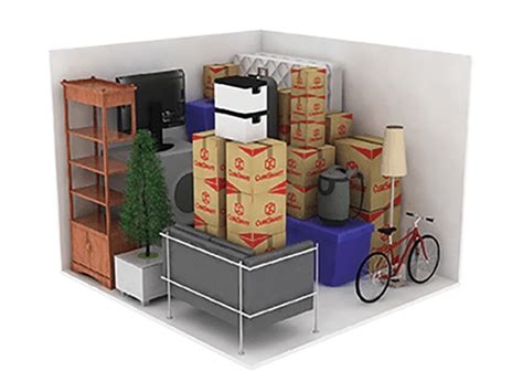 Learn What Fits Inside A X Storage Unit The Storage Space