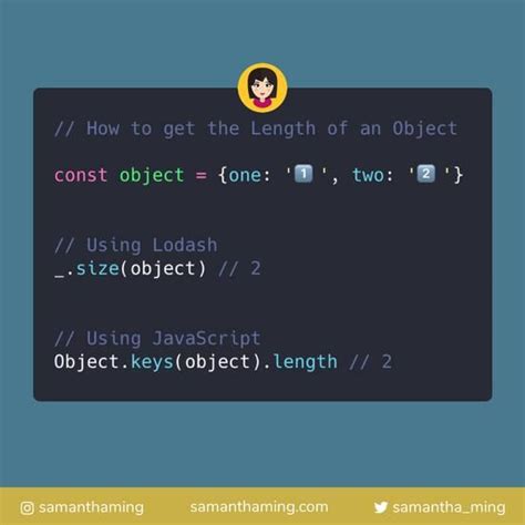 How To Get An Object Length