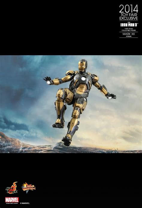 Iron Man 3 Python Mark Xx Toys Fair 2014 Hot Toys Mms248