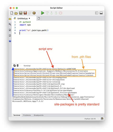 Rhino 8 Python Components Error No Module Named Ladybug Ladybug