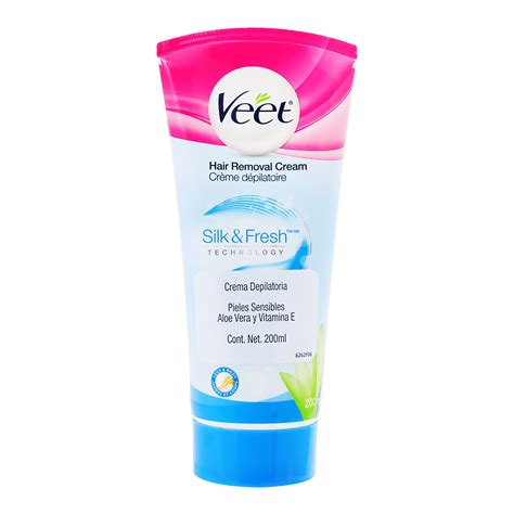 Crema Depilatoria Corporal Veet Para Piel Sensible 200 Ml Delsol