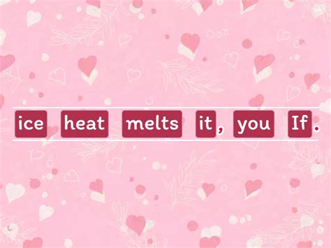 Review If Clause Zero Conditional Unjumble